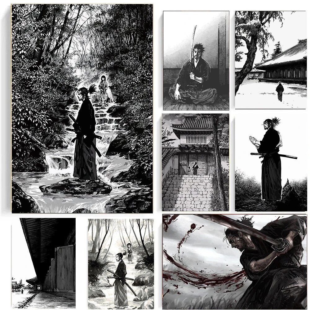 Miyamoto Musashi Poster – Animeworld